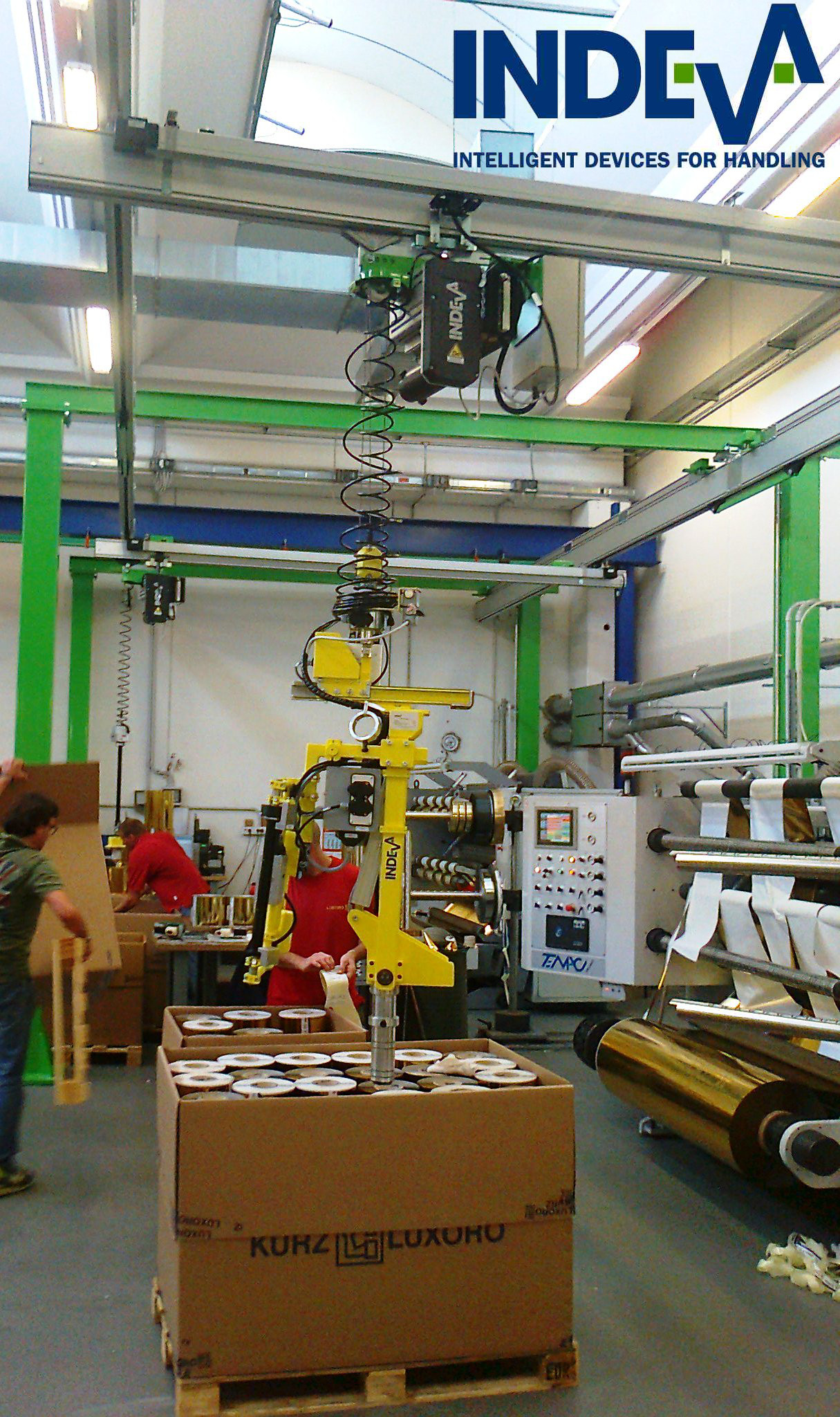 Overhead Rail Mounted Manipulator Liftronic® Pro - ناب آفرینان فردا